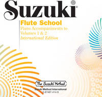 Suzuki Flute School, Piano Accompaniments to Volumes 1 & 2 (Performed ...
