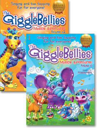 The GiggleBellies Musical Adventures Digital DVD Set | Video Shop | My ...